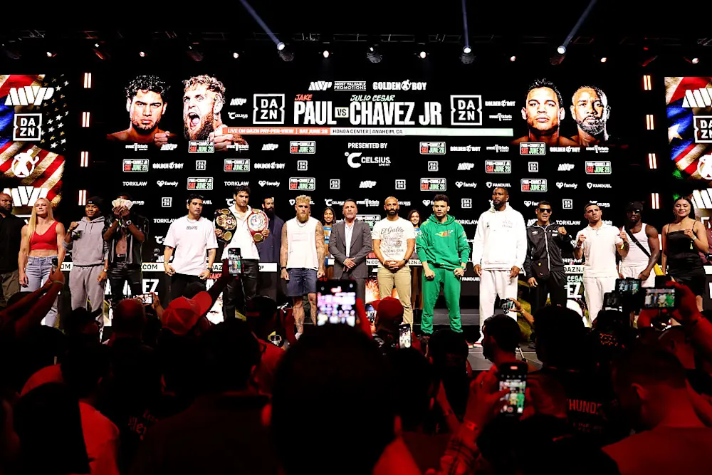 Jake Paul vs. Chávez Jr. Tale of the Tape: Weight Class, Round Format ...