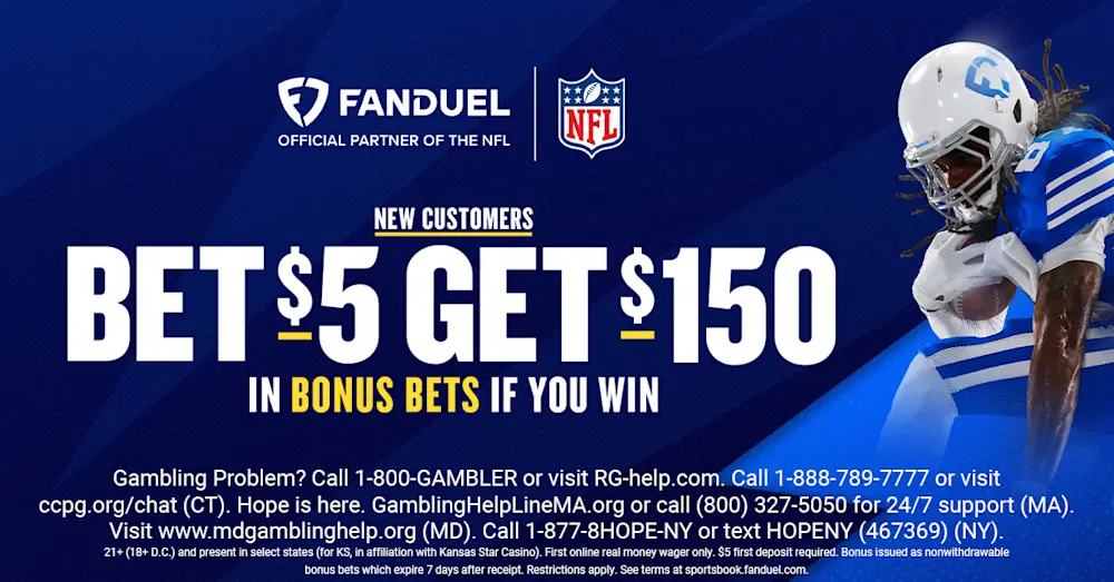 FanDuel NFL Week 11 Promo Code: Bet $5, Get $150 on Any NFL Sunday Matchup