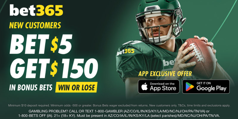 Bet365 Bonus Code CHECK Unlocks $150 for Rams vs Falcons on Monday ...