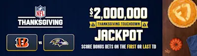 FanDuel $2 Million Thanksgiving Touchdown Jackpot: Win a Share $2 ...