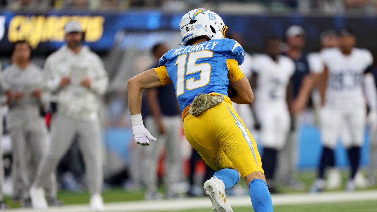 Sunday Night Football Player Prop: Can Ladd McConkey Spark Chargers ...