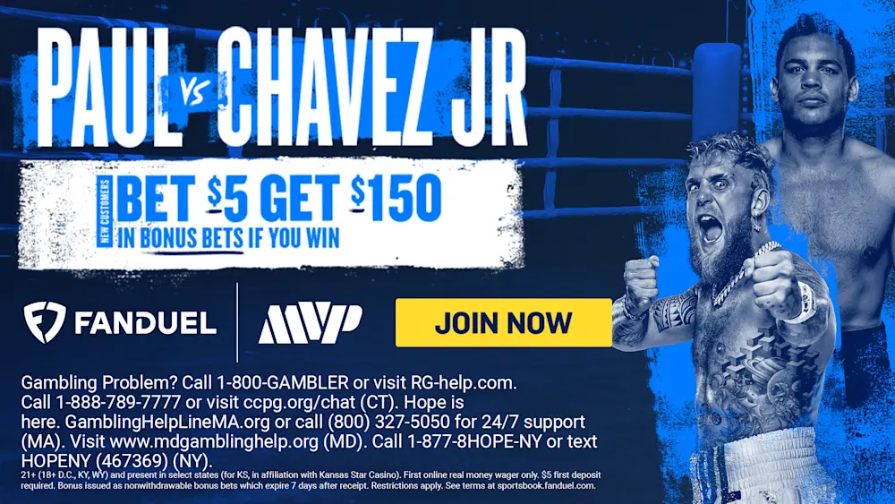 FanDuel Promo Code: Bet $5 Get $150 in Bonus Bets on Jake Paul vs ...